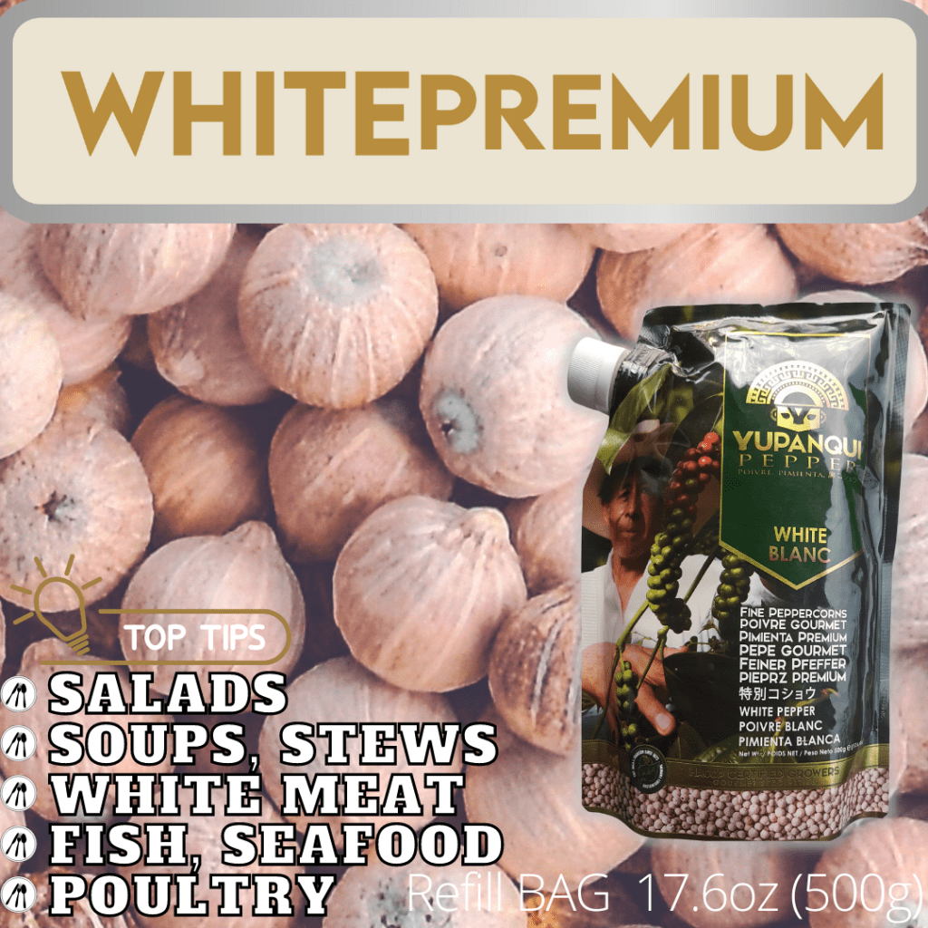 White Peppercorns to embrace the ocean and savor marine magic